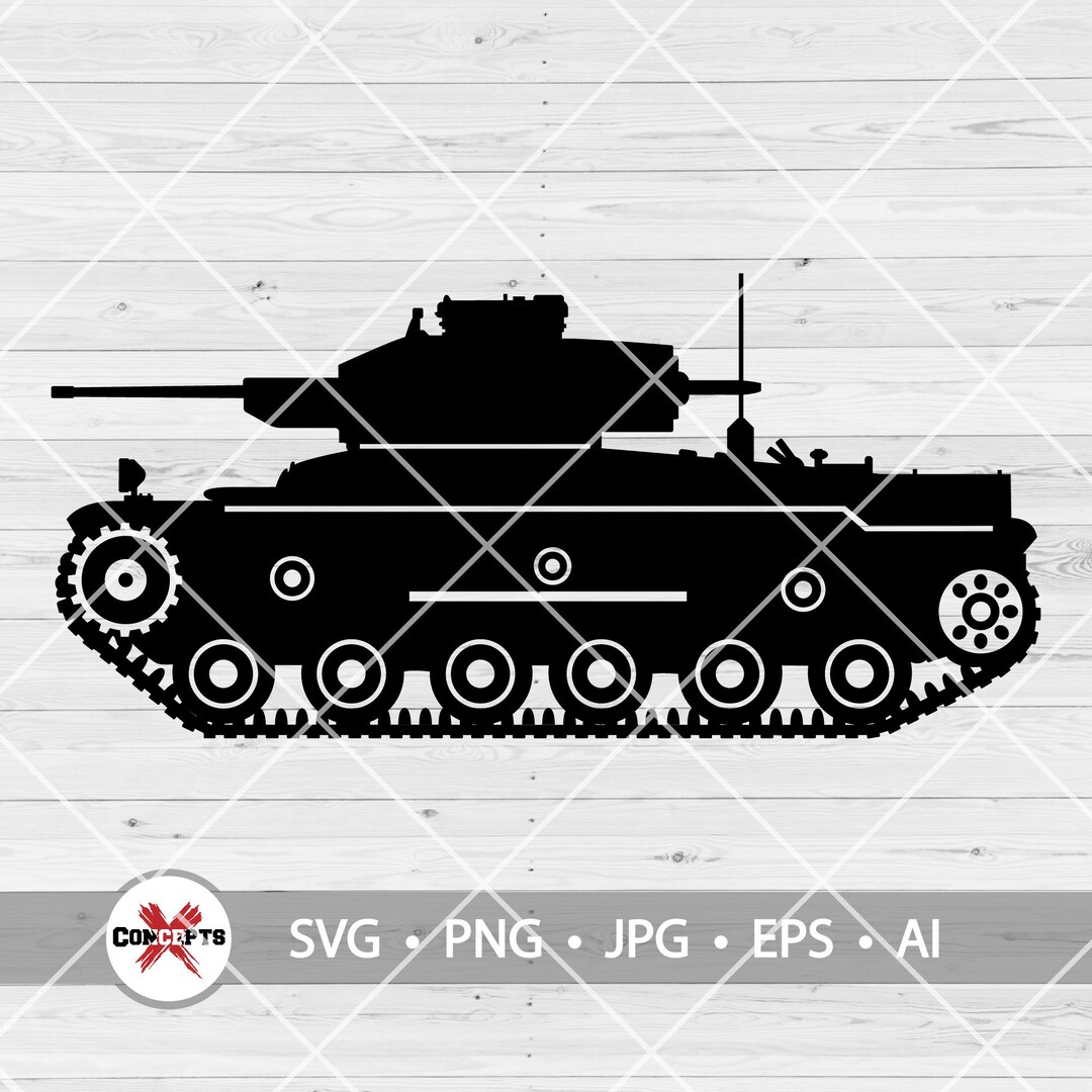 Military Tank Svg File, United States Army Svg, US Marine War Vehicle ...