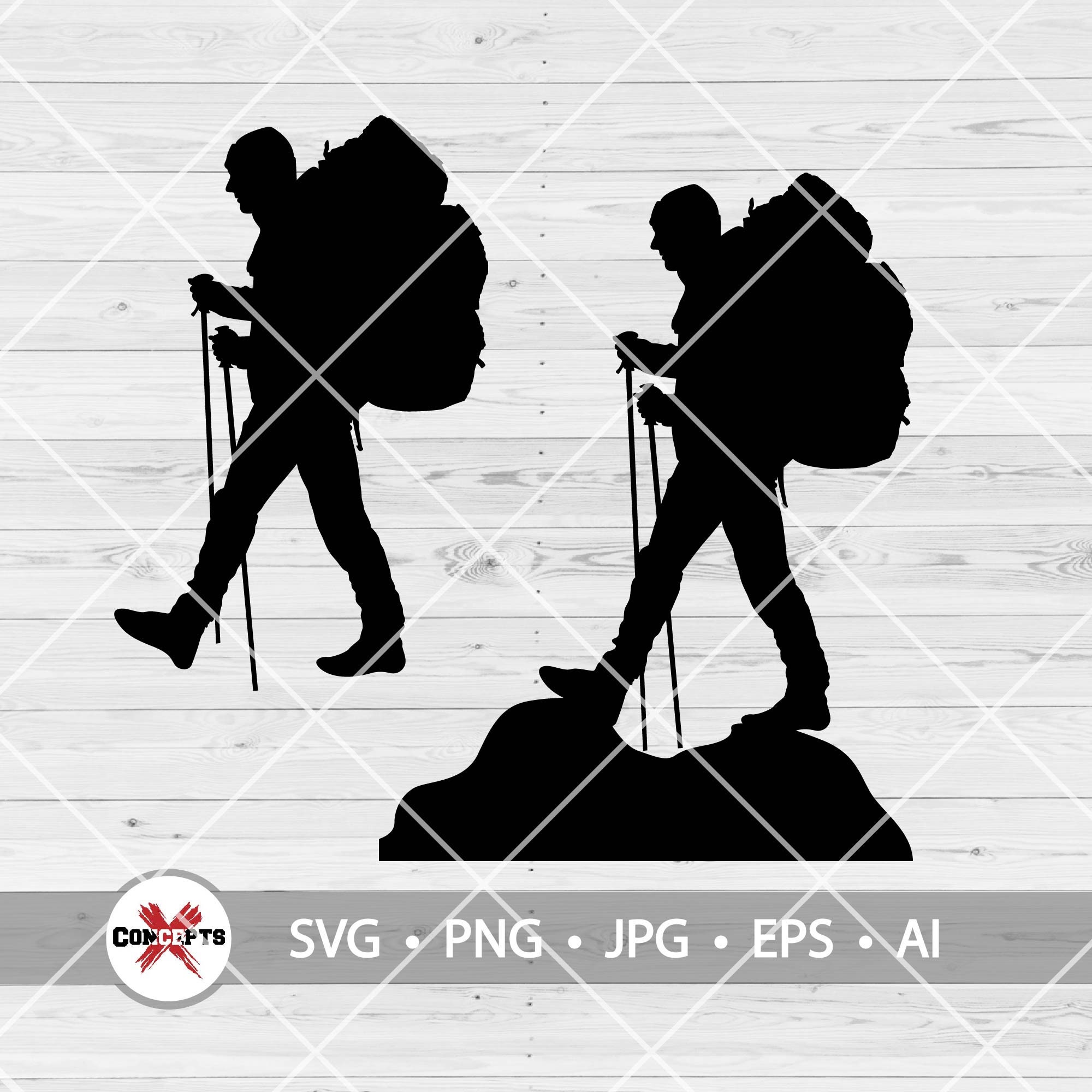 Hike Boy SVG File Male Hiker Svg Hiking Svg Forest Hiking - Etsy Australia