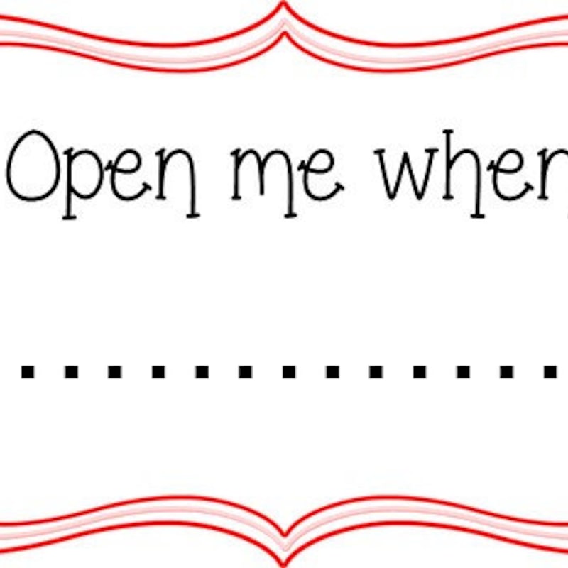 Open Me - Etsy
