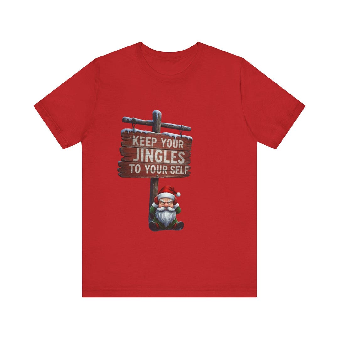 Keep Your Wishes to Yourself Santa Funny - T Shirt - Etsy