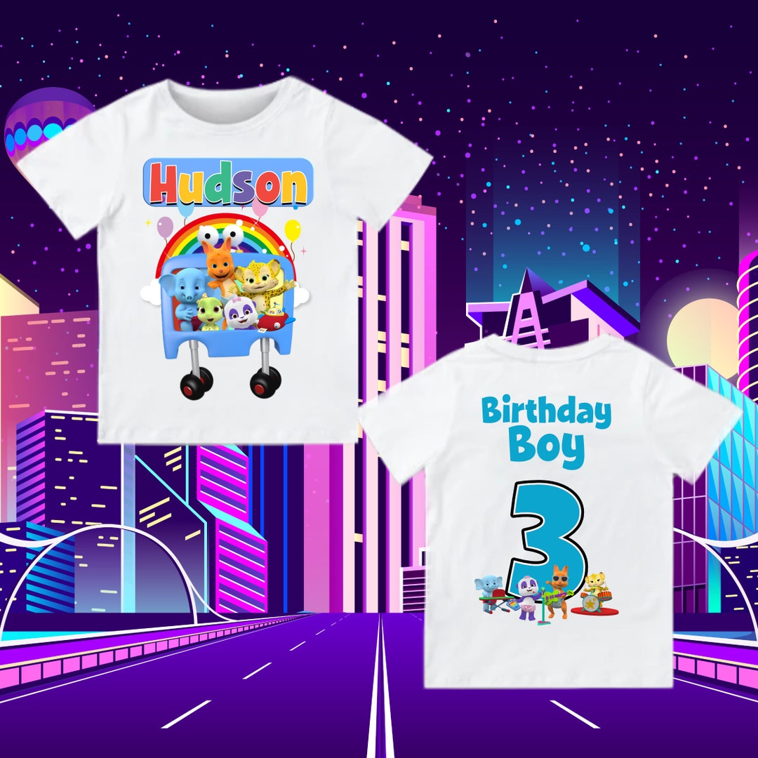 Kids Word Party Birthday Shirt, Word Party Custom Tee, Family Matching ...