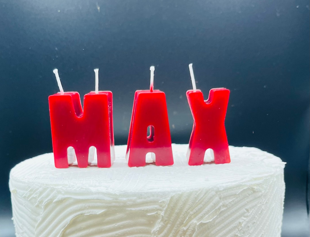 Personalized Birthday Candles Names at Lawrence Gooden blog