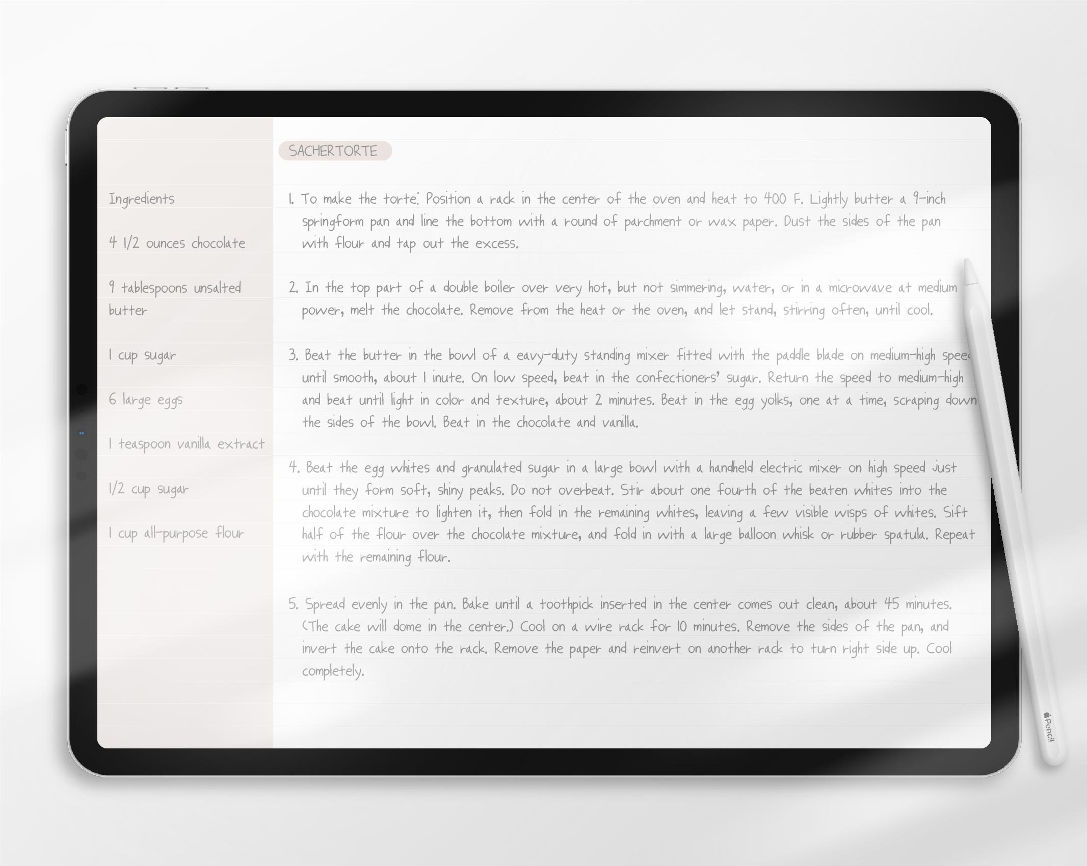 Digital Note Templates Horizontal Two Column Minimalist Notebook ...