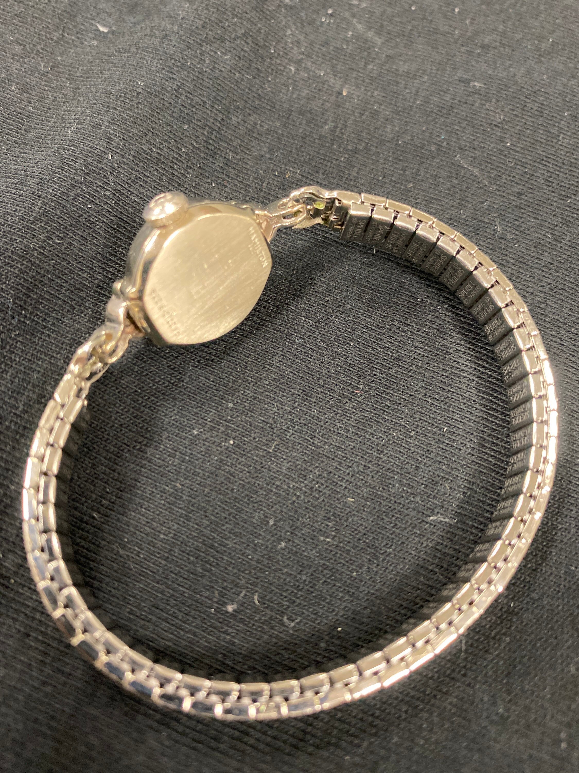 Vintage 1950s Lady Hamilton Gold Watch With 2 Diamonds - Etsy