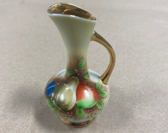 Gold Leaf Pitcher | Etsy