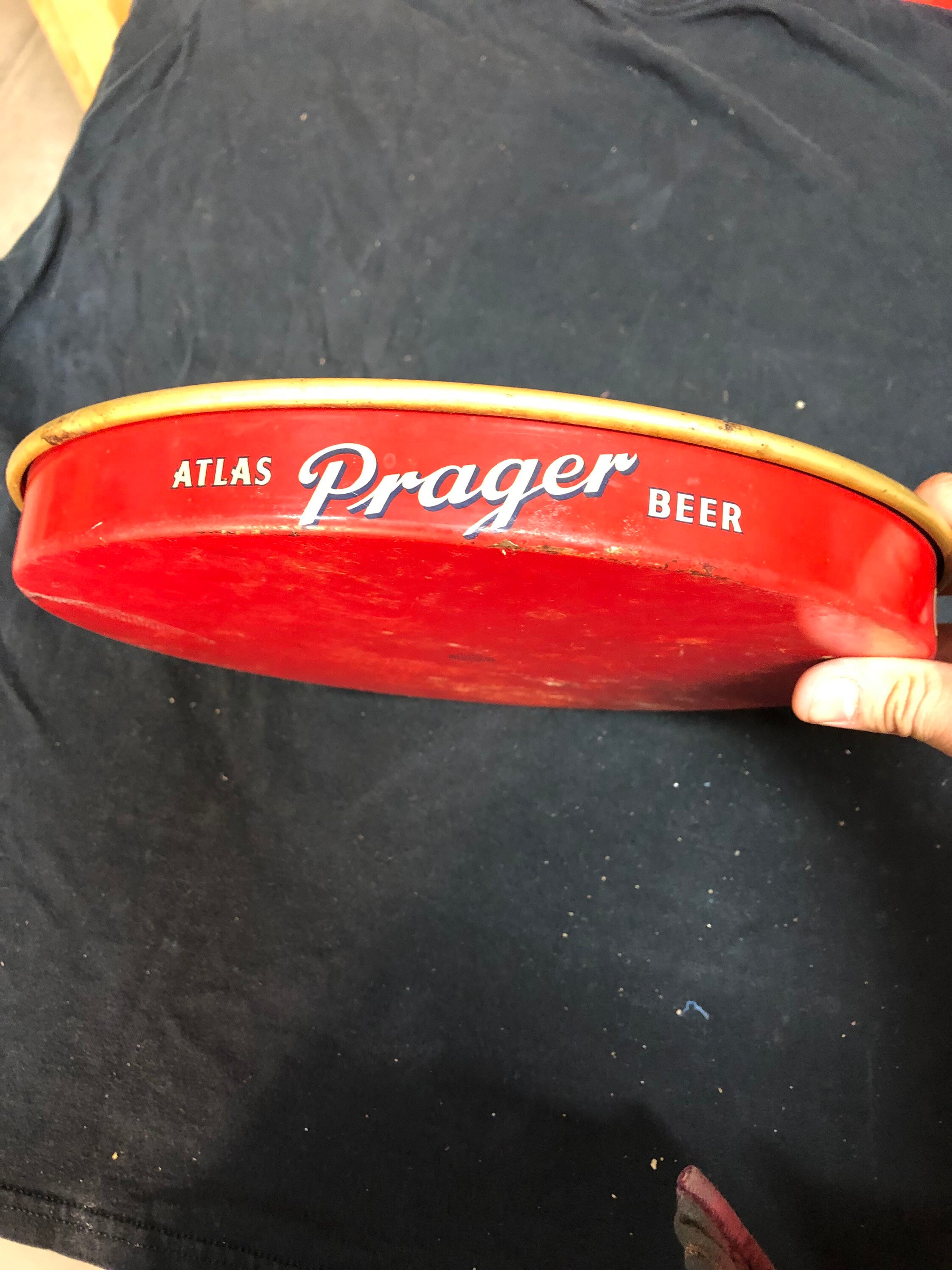 Vintage Prager Beer Serving Tray - Etsy