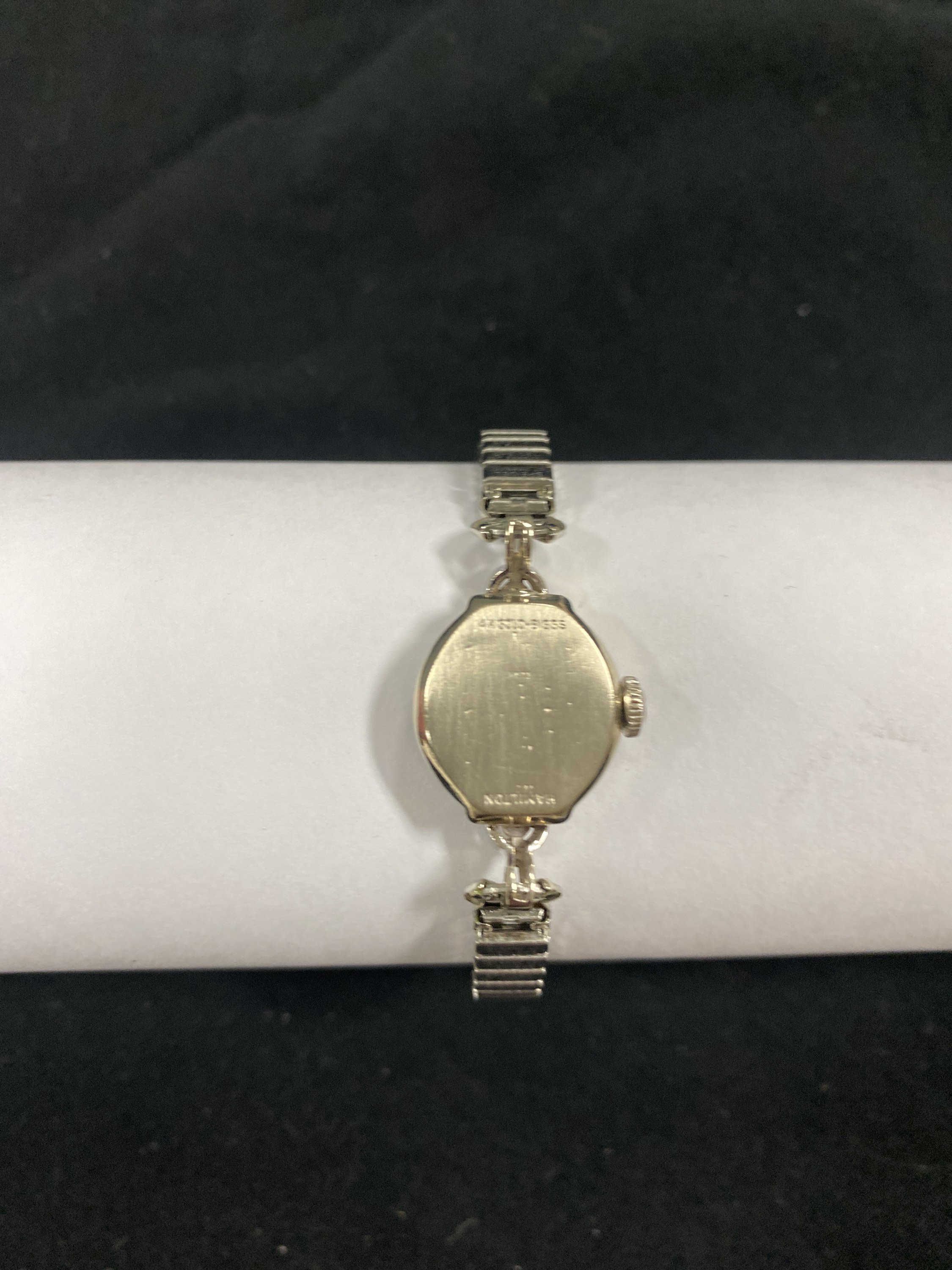 Vintage 1950s Lady Hamilton Gold Watch With 2 Diamonds - Etsy