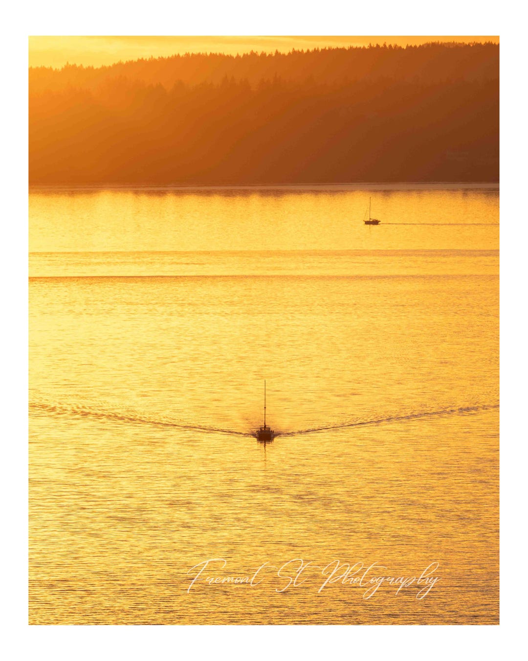 Puget Sound Photography, Scenic Wall Decor, Sailboat Print, Pacific ...