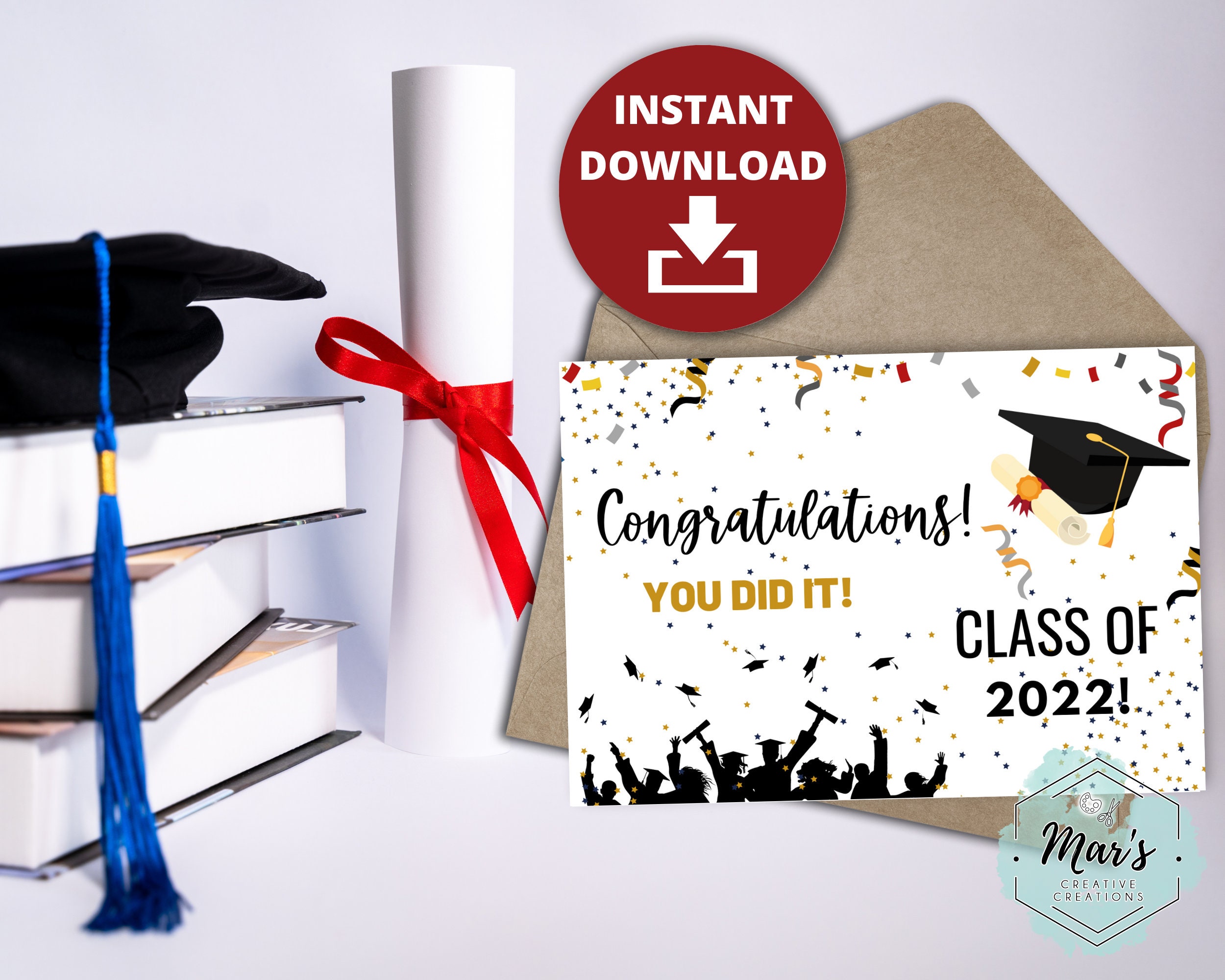 Graduation Card Printable Graduation Card Graduation Card - Etsy