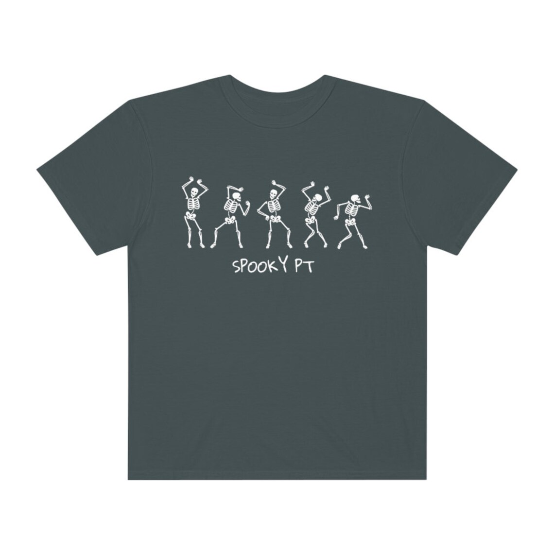Spooky PT Skeletons Comfort Colors T-shirt PT Shirt - Etsy