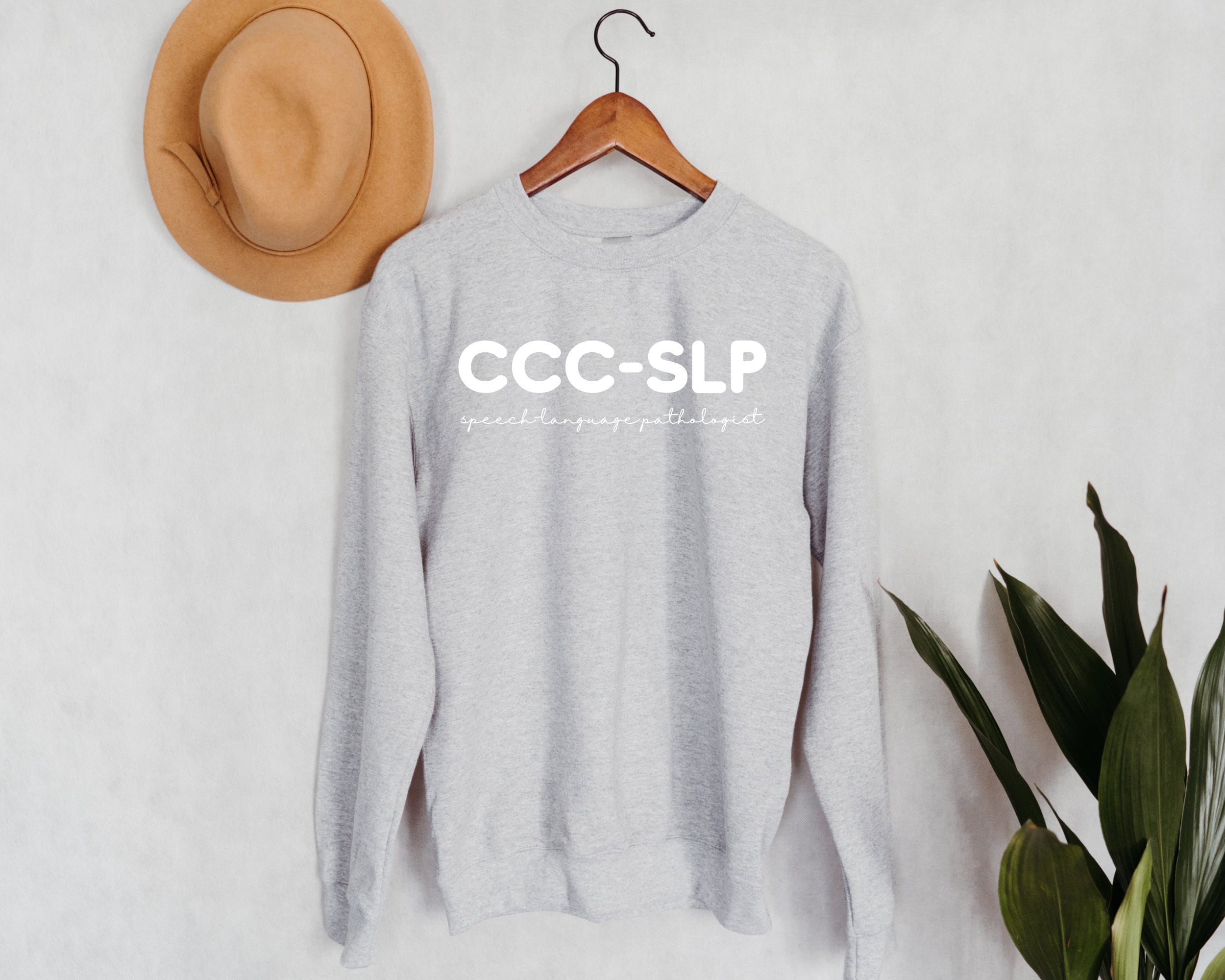 CCC SLP Crewneck Sweatshirt White Font SLP Sweatshirt - Etsy
