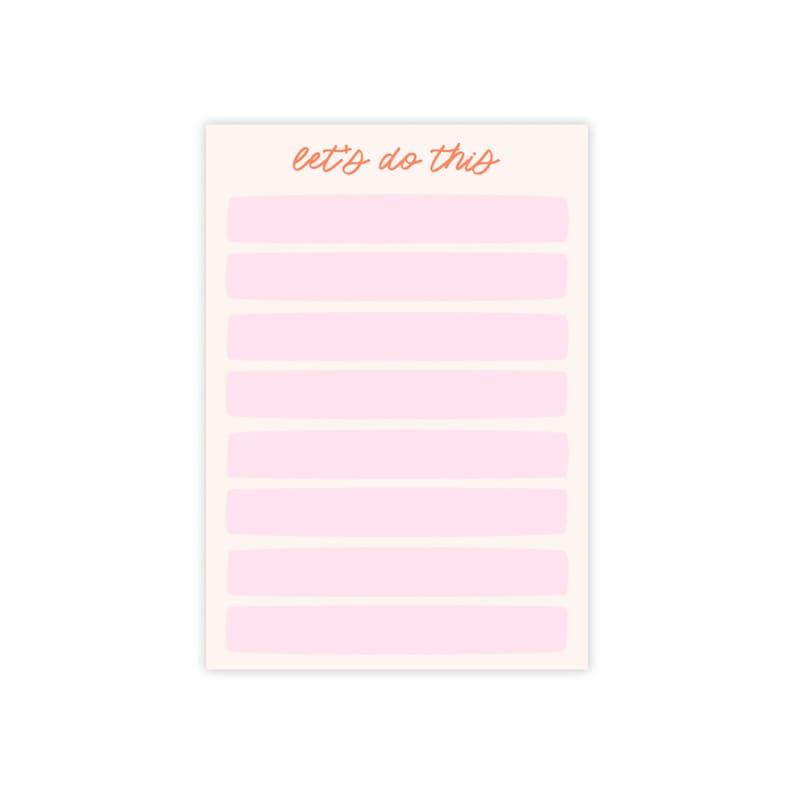 To-do List Post-it® Note Pad 4 X 6 Task List Organization - Etsy