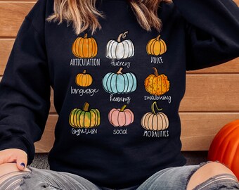 Big Nine Fall Speech Scope of Practice Sweatshirt SLP Shirt | Etsy