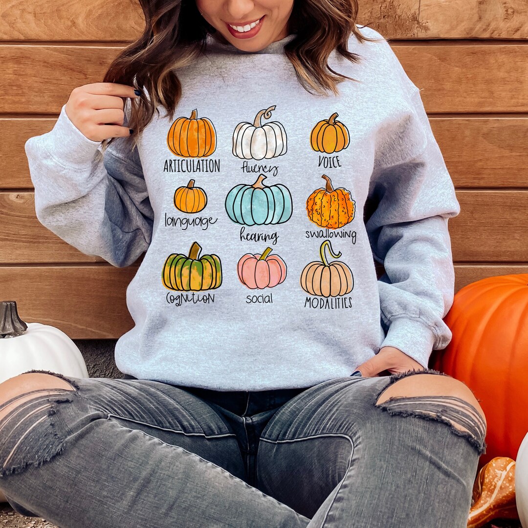 Big Nine Fall Speech Scope of Practice Sweatshirt | SLP Shirt | Speech ...