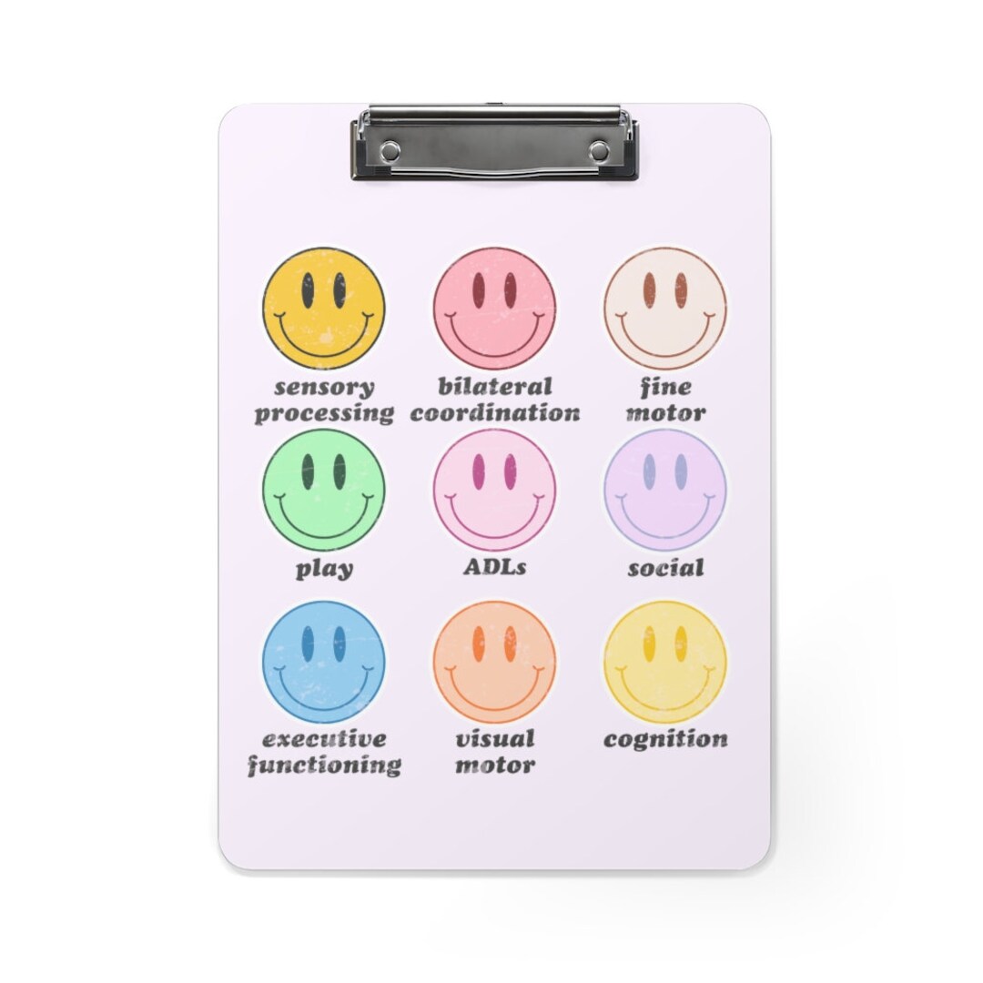 OT Retro Scope Clipboard OT Clipboard Occupational Therapy Occupational ...