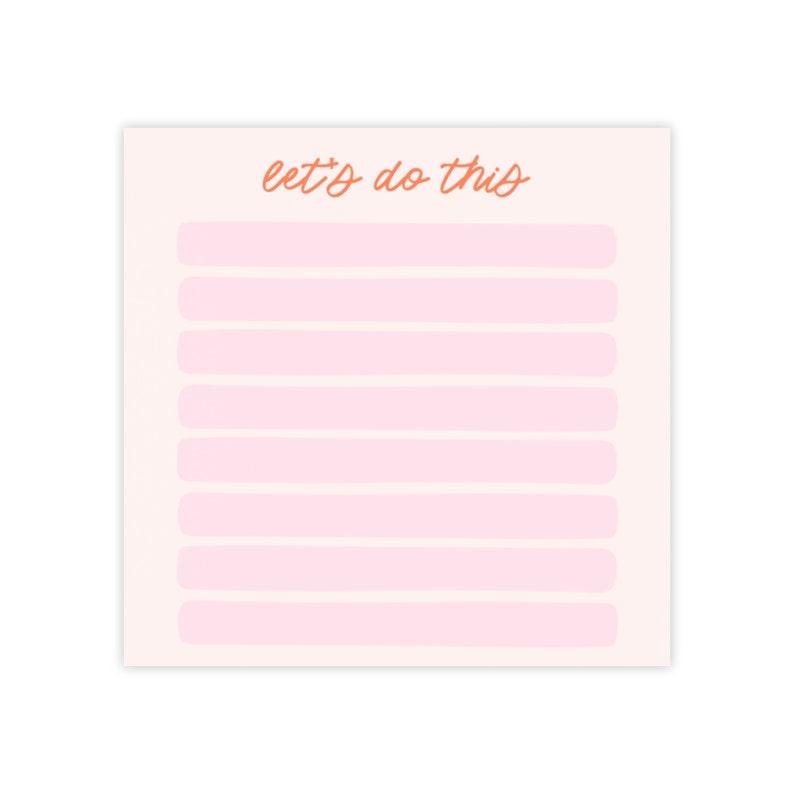 To-do List Post-it® Note Pads Task List Organization Sticky - Etsy
