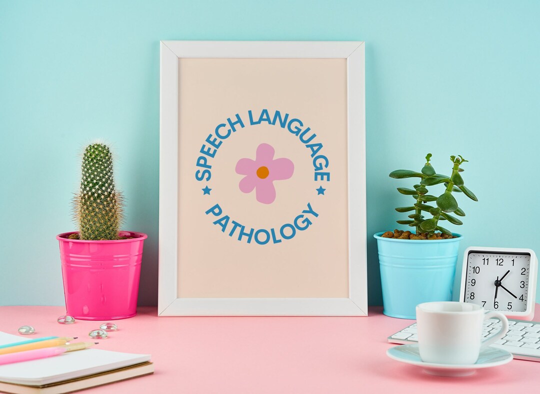 Speech Flower Star Digital Print | Speech Room Poster | Speech Room ...