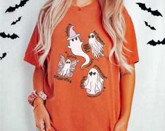 Spooky PT Skeletons Comfort Colors T-shirt PT Shirt Halloween Physical ...