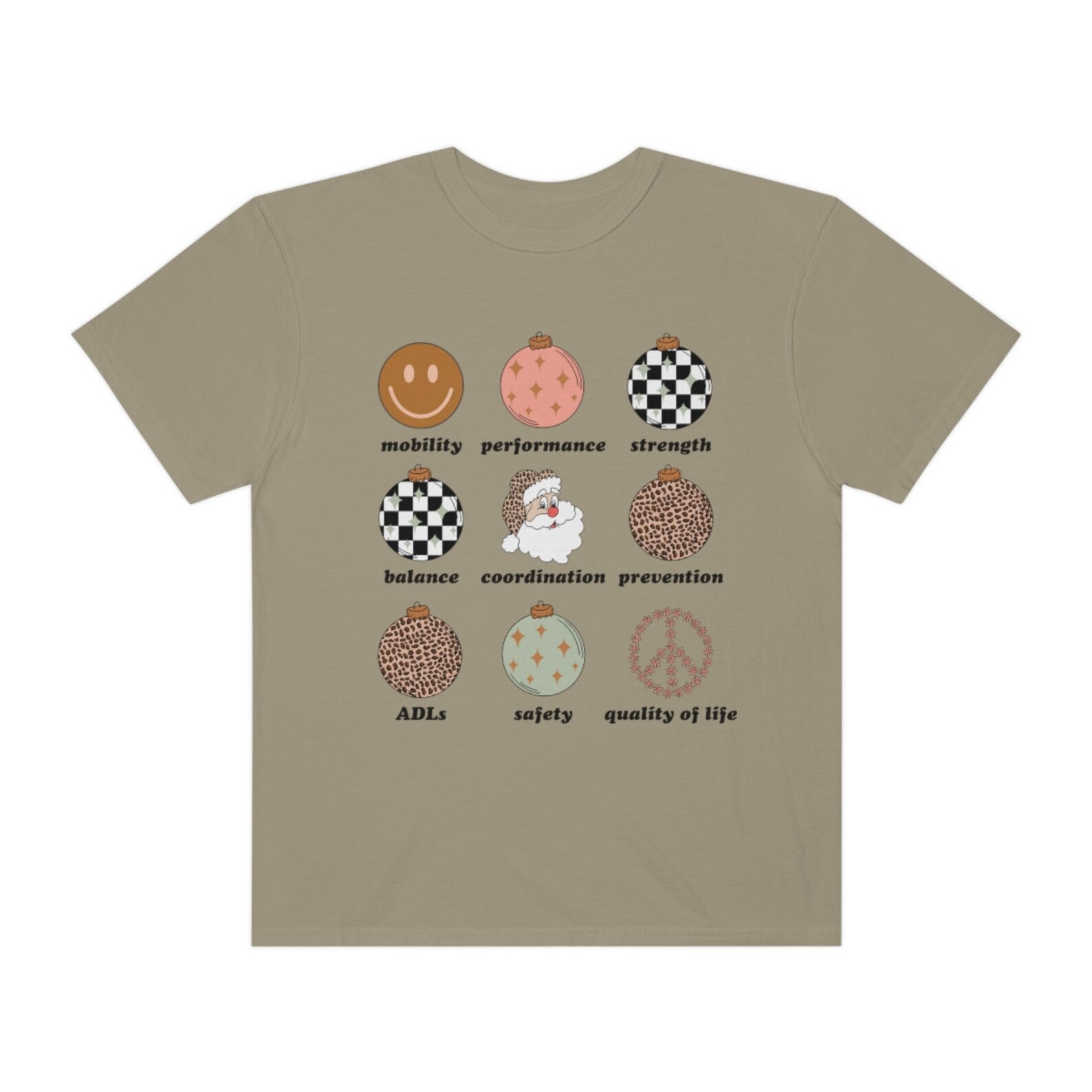 Retro Holiday PT Scope of Practice Comfort Colors T-shirt | Physical ...