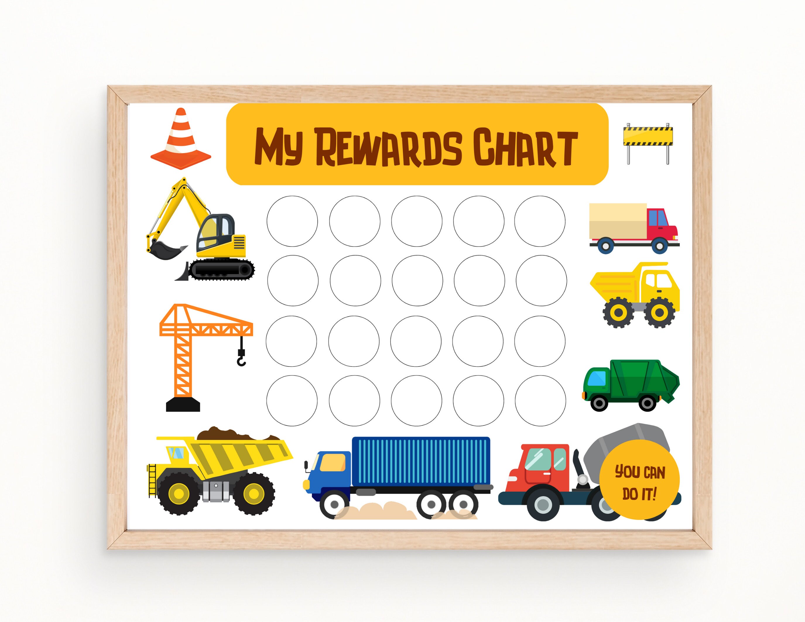 Toddlers Routine Sticker Chart, Kids Habit Reward Tracker, Printable ...