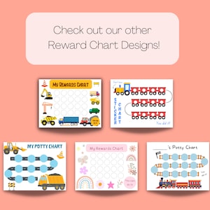 Toddlers Routine Sticker Chart, Kids Habit Reward Tracker, Printable ...