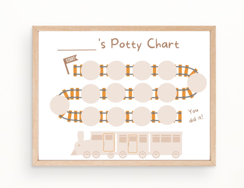 Potty Progress Tracker, Boy Potty Training Sticker Chart, Toddler Boy ...