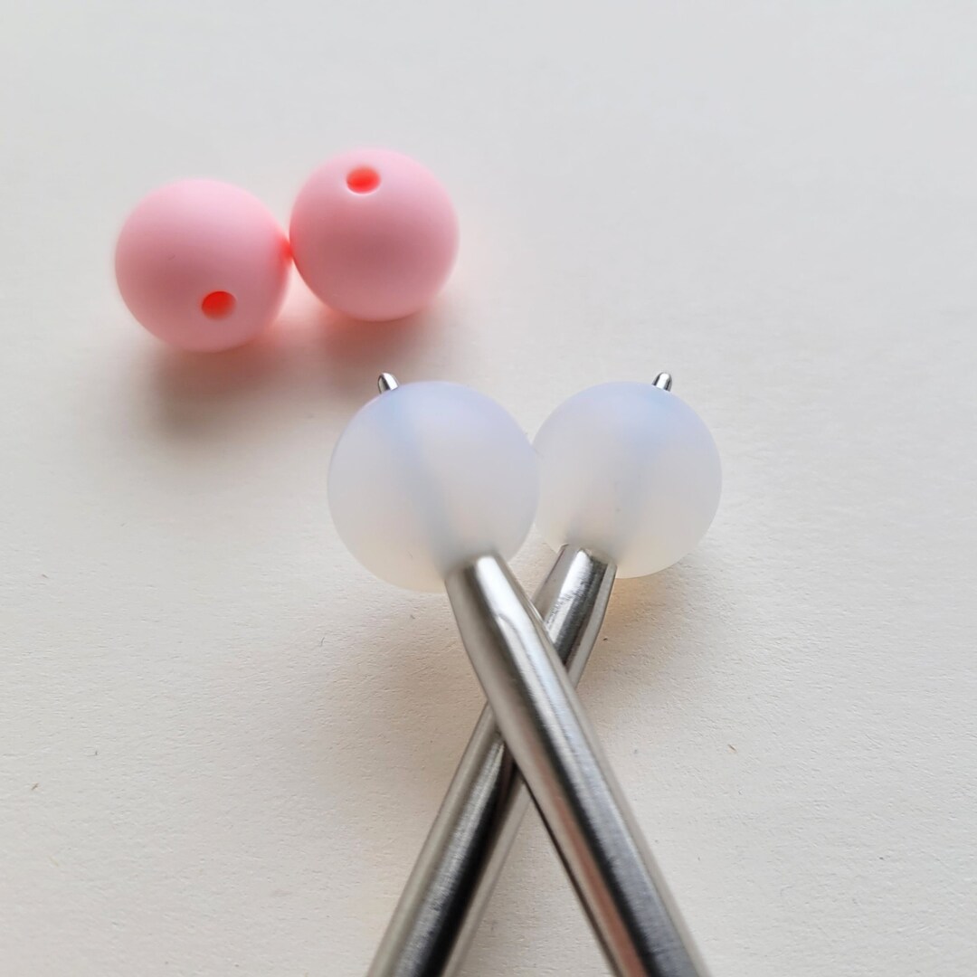 Light Pink & Translucent Small Stitch Blockers Set of 2 Needle Tip ...