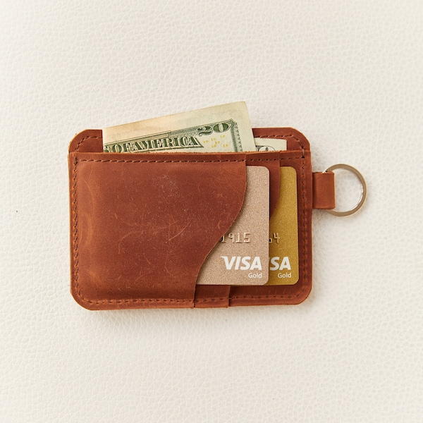 Keychain Card Holder - Etsy