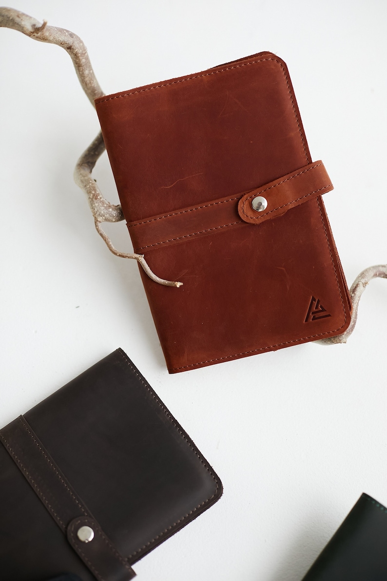 Refillable Leather Journal A5, Moleskine Notepad, Personalized Notebook ...