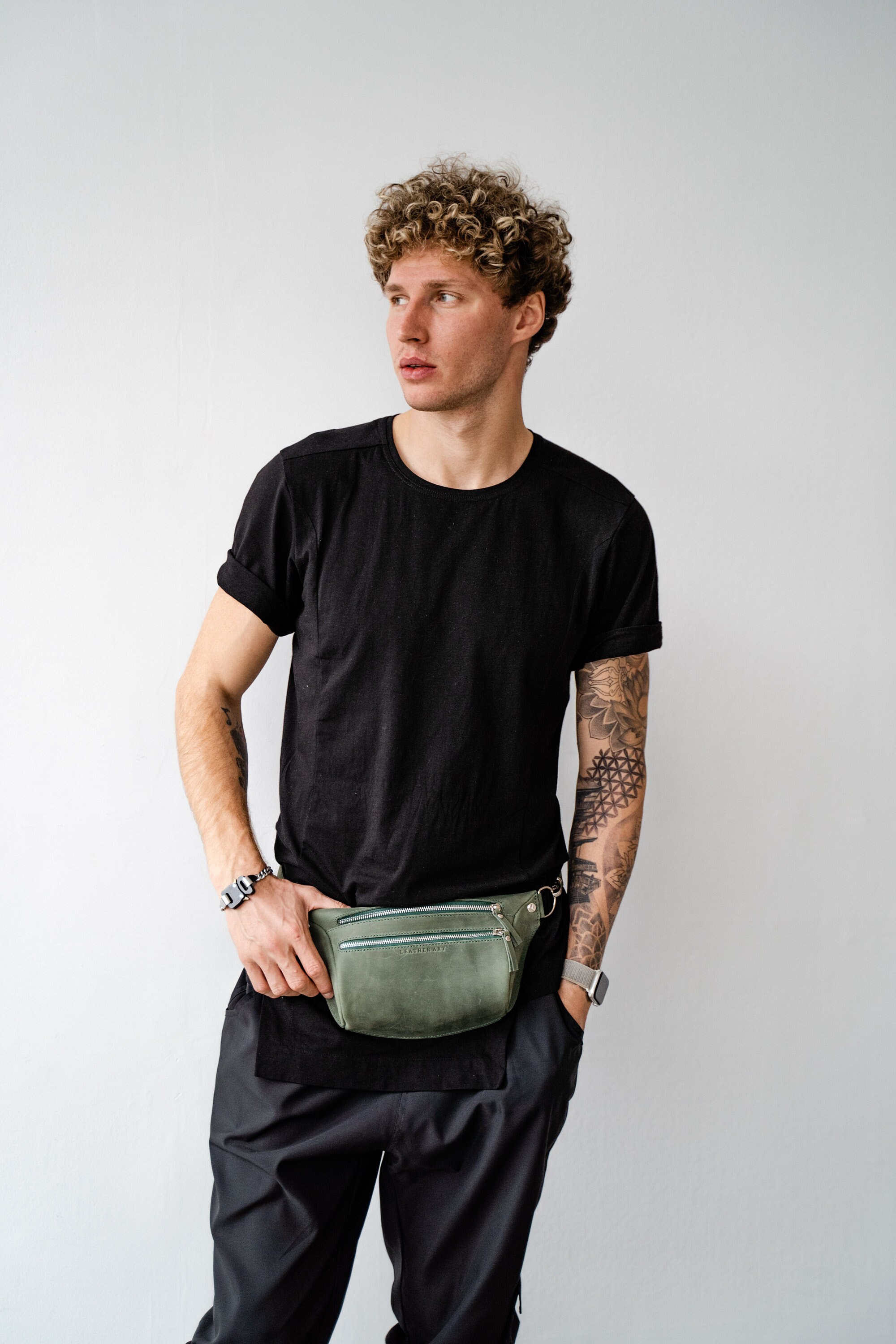 Fanny Pack Leather, Versatile Bum Bag Personalized, Everyday ...