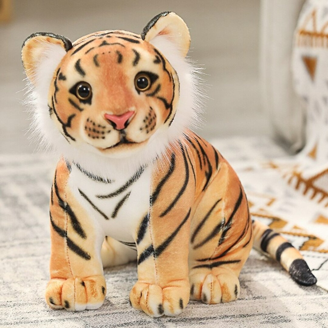 Cotton Wool Tiger Cub Toy - Etsy