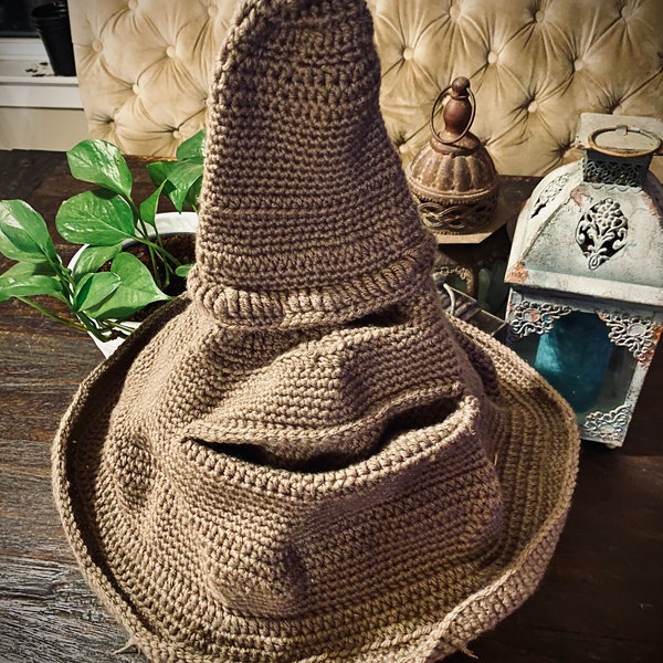 Crochet Sorting Hat - Etsy