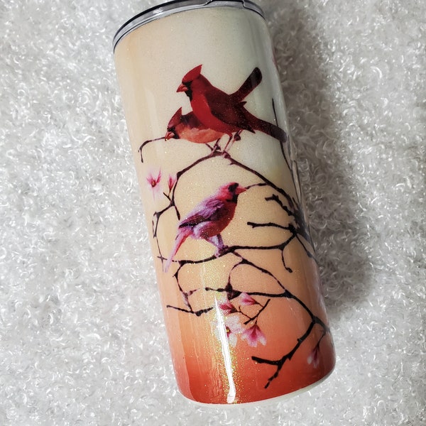 Cardinal and Straw - Etsy