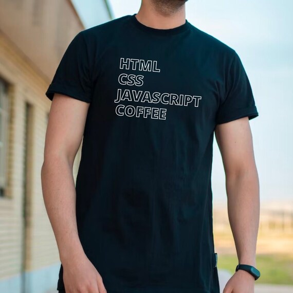 The Web Dev Stack: HTML CSS Javascript T-shirt - Etsy