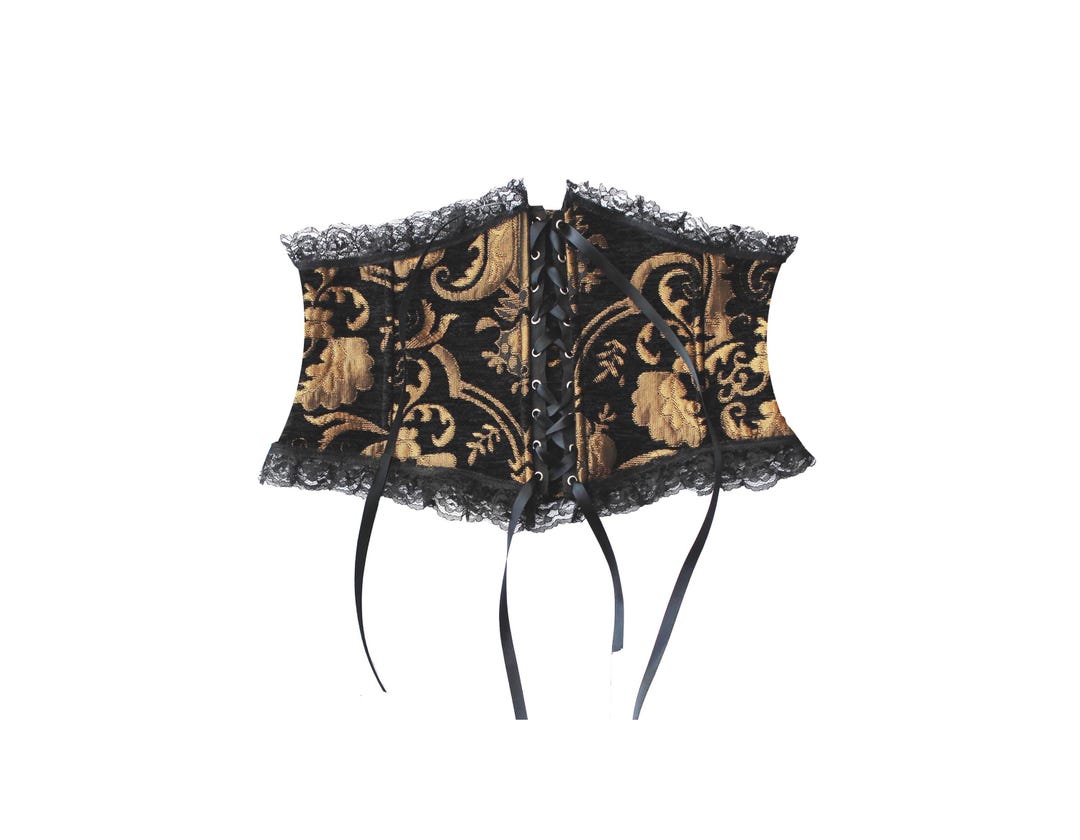 Steampunk Corset Gothic Victorian Cincher Medieval Theater Renaissance ...