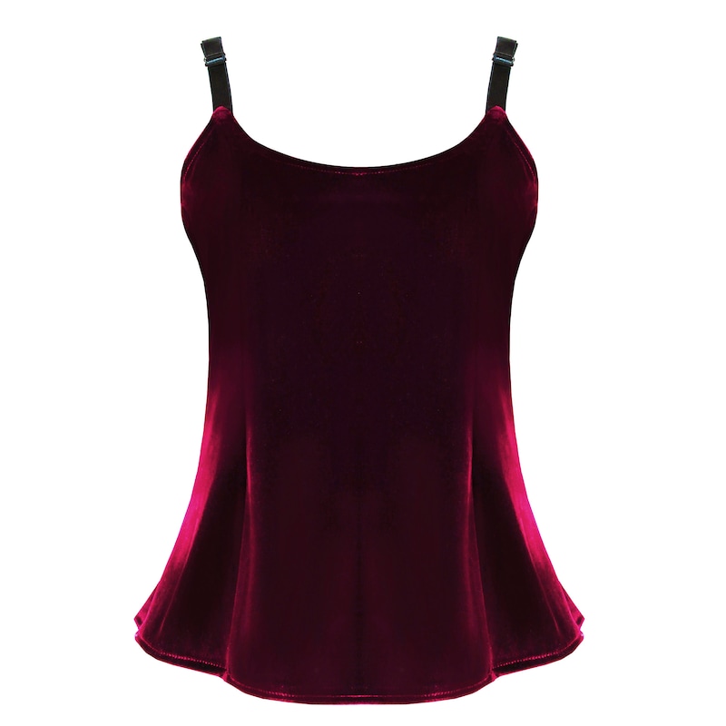 Velvet Camisole Tank Top - Etsy