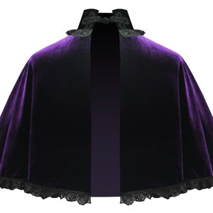 Victorian Gothic Cape Renaissance Medieval Cloak History Theater Stage ...