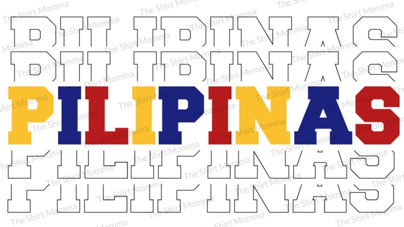 Pilipinas - Digital Cut File - SVG, DXF & PNG - Etsy