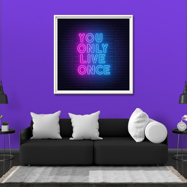 Yolo Poster - Etsy