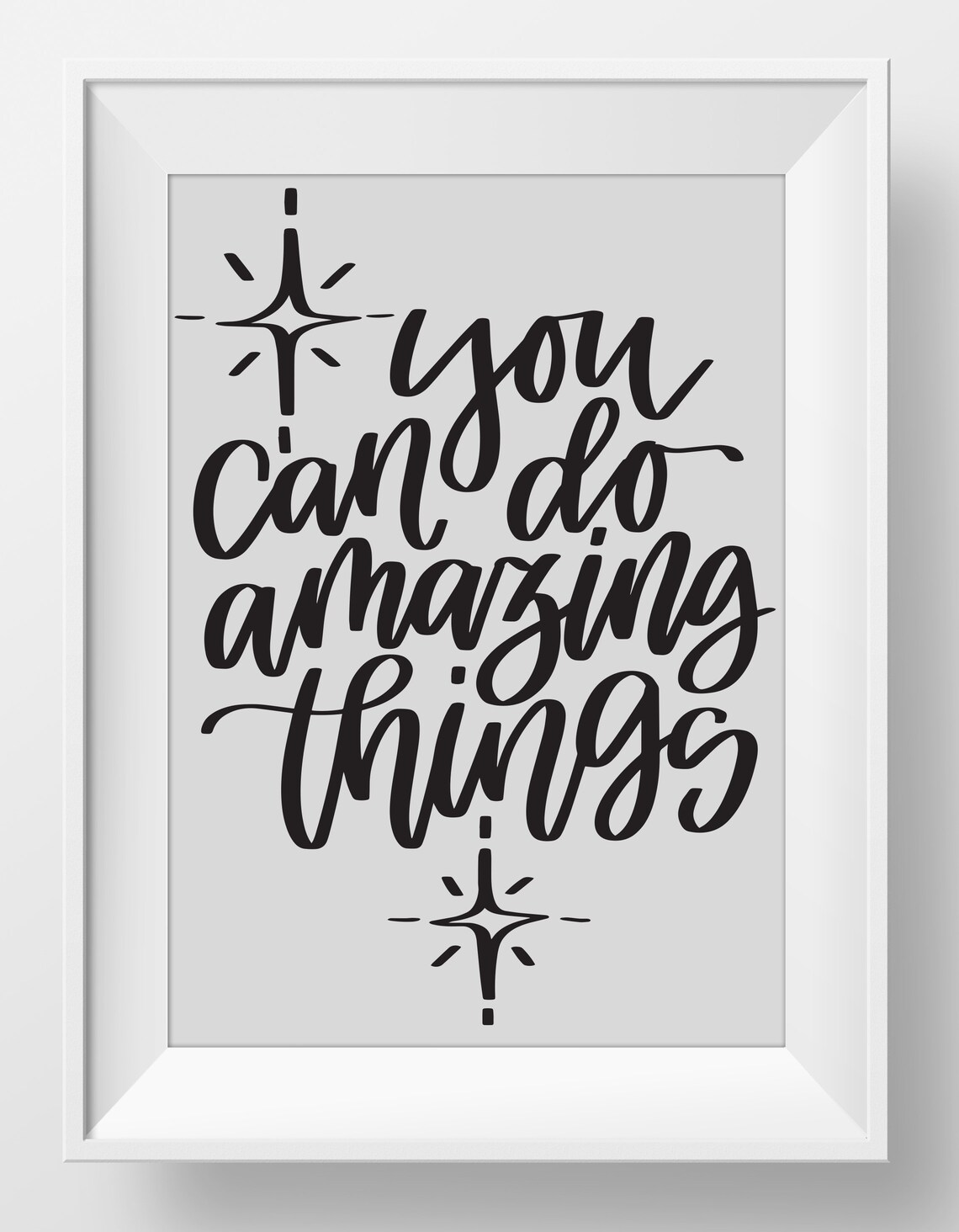 You can do Amazing Things Print - Etsy.de