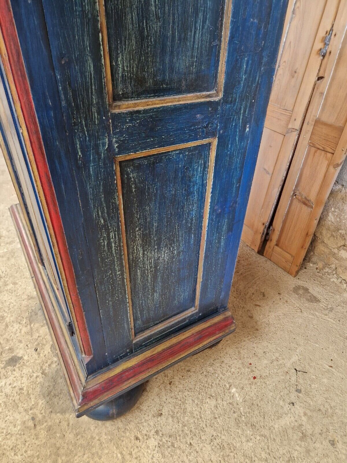 Antique Colonial Wardrobe German Schrank 19th Century - Etsy