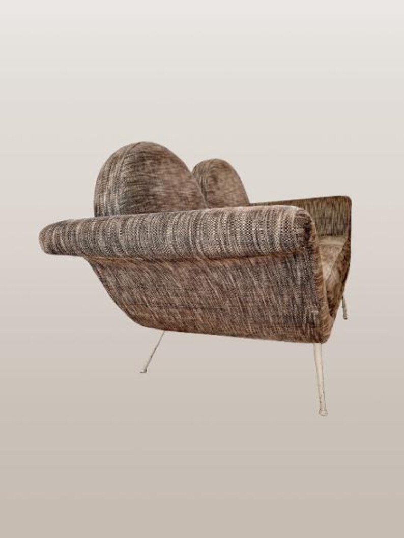 Pair of Italian Gondola Sofas Attributed to Salotti Ambrogi - Etsy