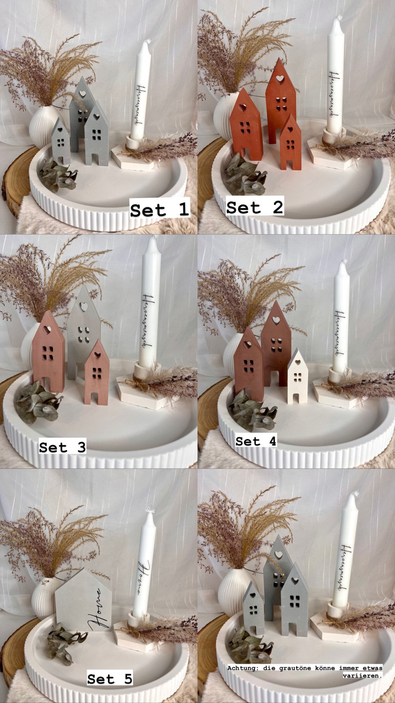 Raysin Deko Teller Raysin Dekoteller mit Lichthäuser - Etsy.de