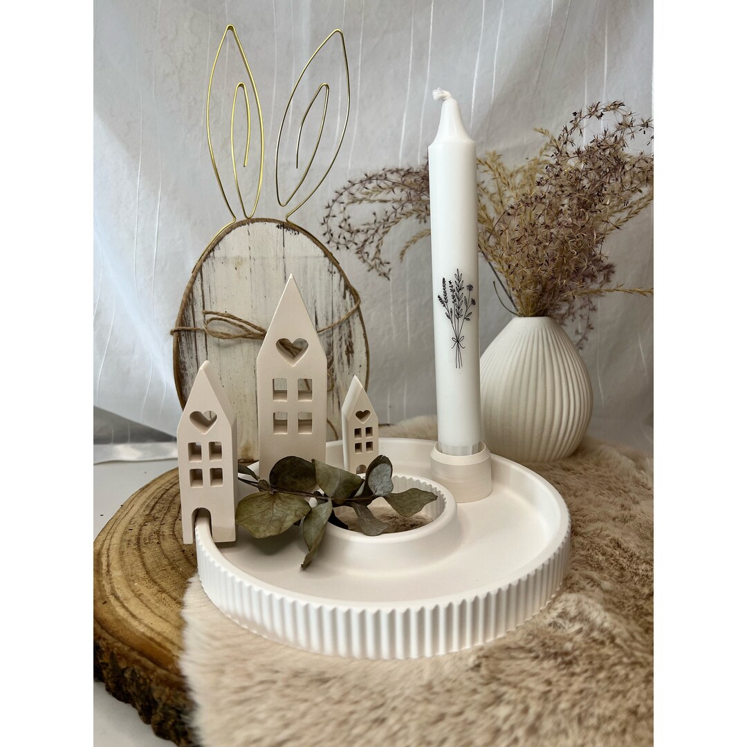 Raysin Deko Teller| Raysin Dekotablett| Dekoschale| Kerzenteller ...