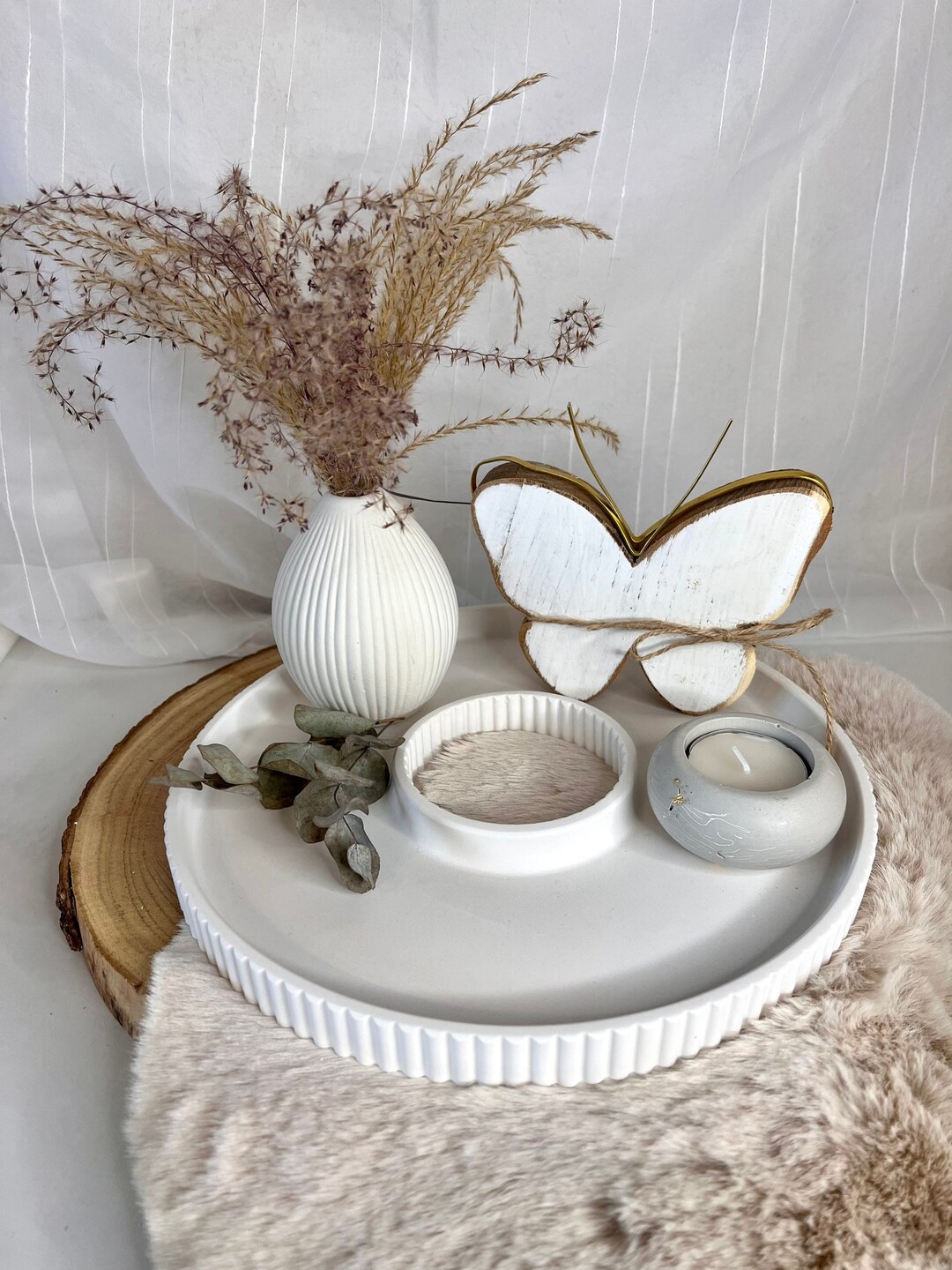 Raysin Deco Plates Raysin Decorative Tray Decorative Bowl Candle Plate ...