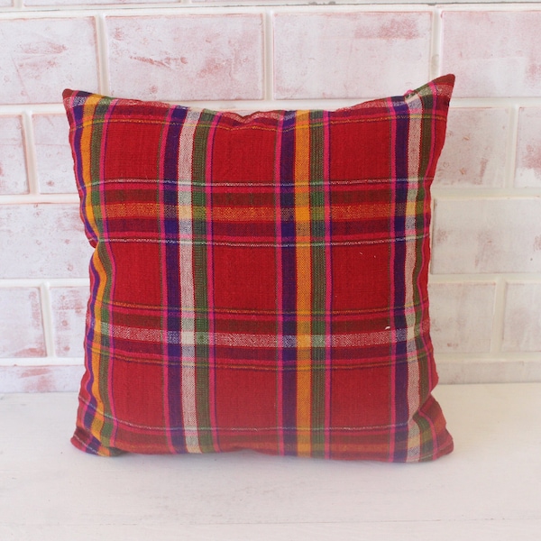 Red and Pink Pillow - Etsy