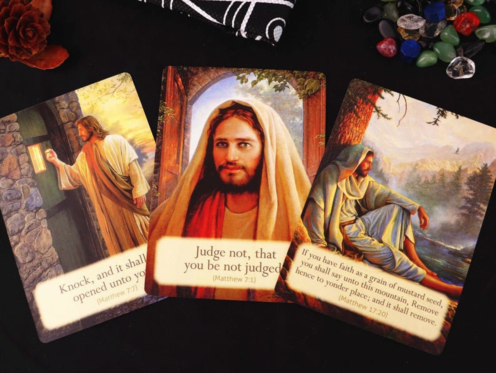 Loving Words From Jesus Oracle Cards Deck Oracle Cards Deck Etsy