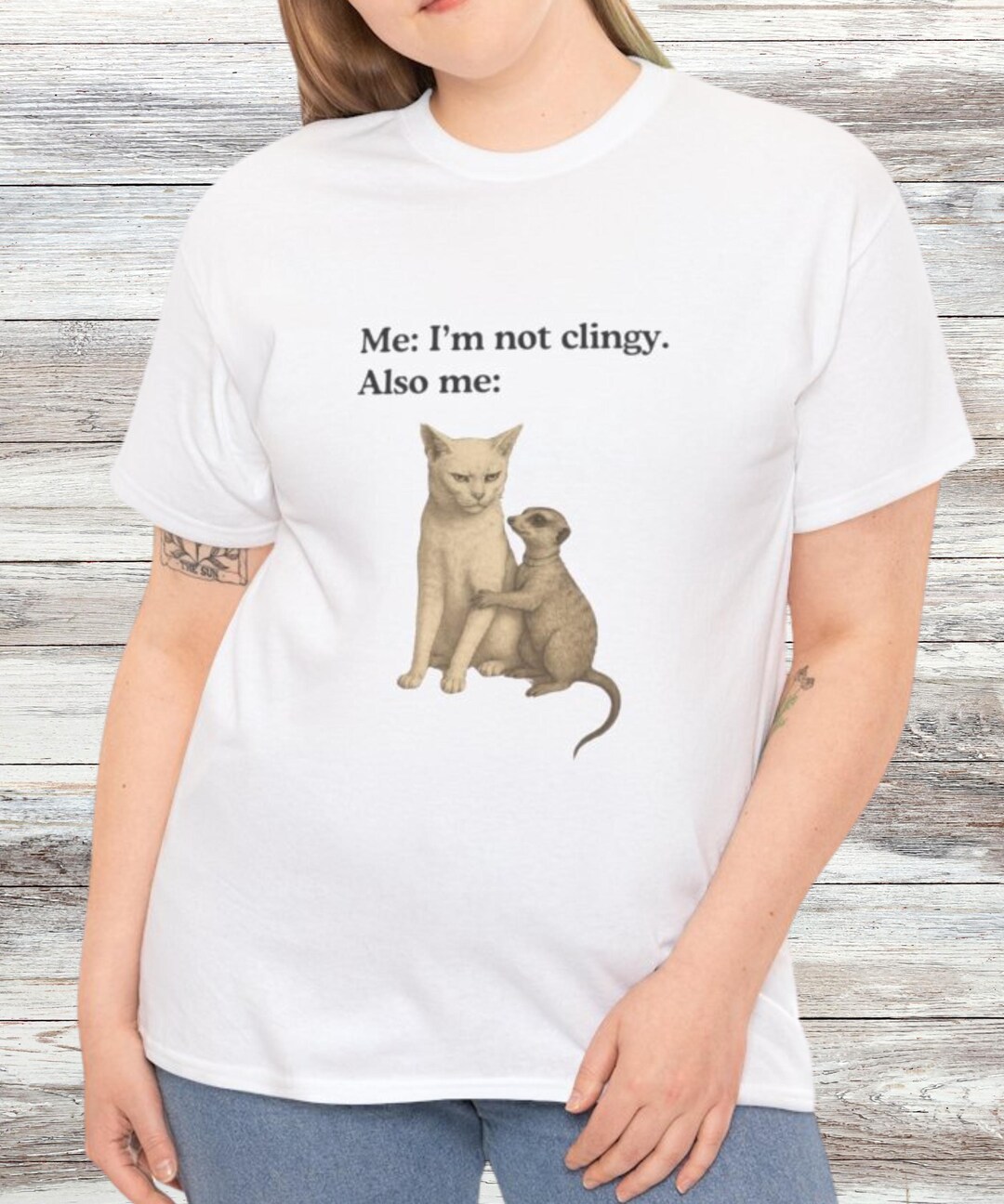 Im Not Clingy Graphic Tee Quote Unisex Cotton T Shirt - Etsy