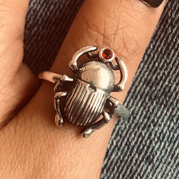 Beetle Ring - Etsy