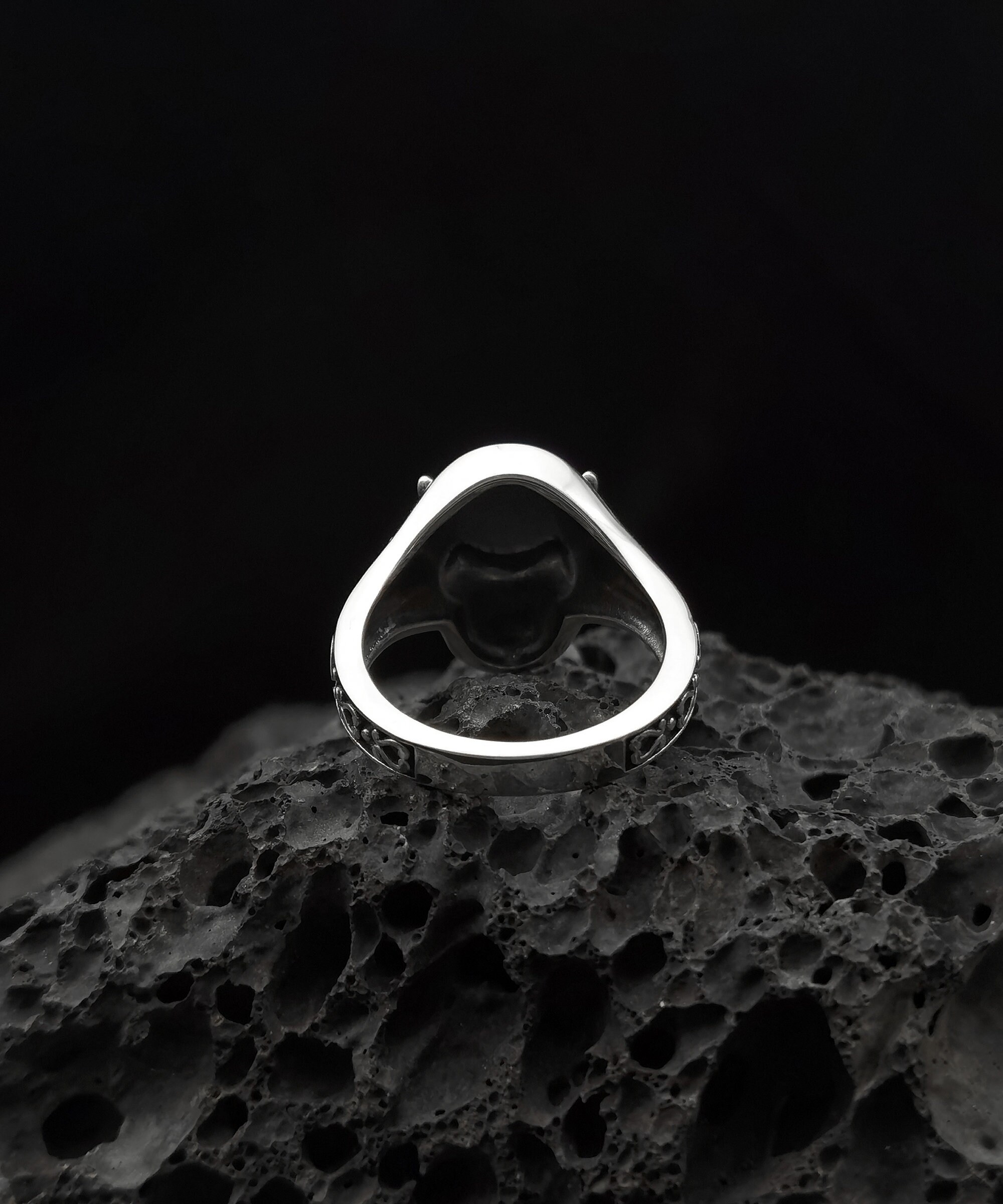 Demon Sterling silver ring handmade solid medieval 925 unique | Etsy